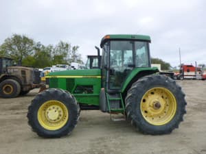 2000 John Deere 7510 Lot No. 4105 Tractors For Sale with 9,132 Hrs ...
