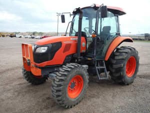 SOLD - Kubota M9960 MFWD Tractor, s/n 59028: C/A, Heat, Left Hand ...