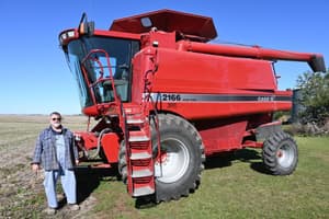 SOLD - 1996 Case IH 2166 Lot No. 1006 Combines with 4,296 Hrs | Tractor ...