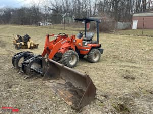 SOLD - (1) Kubota, model R520, articulated frame wheel loader, S/N ...