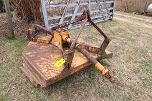 SOLD - Woods Model M4 4Ft 3 PTH Rotary Mower- No stump jumper, dented ...