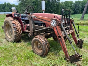 SOLD - 3230 Case International Tractor w/ Bush Hog 2400 QT Front End ...