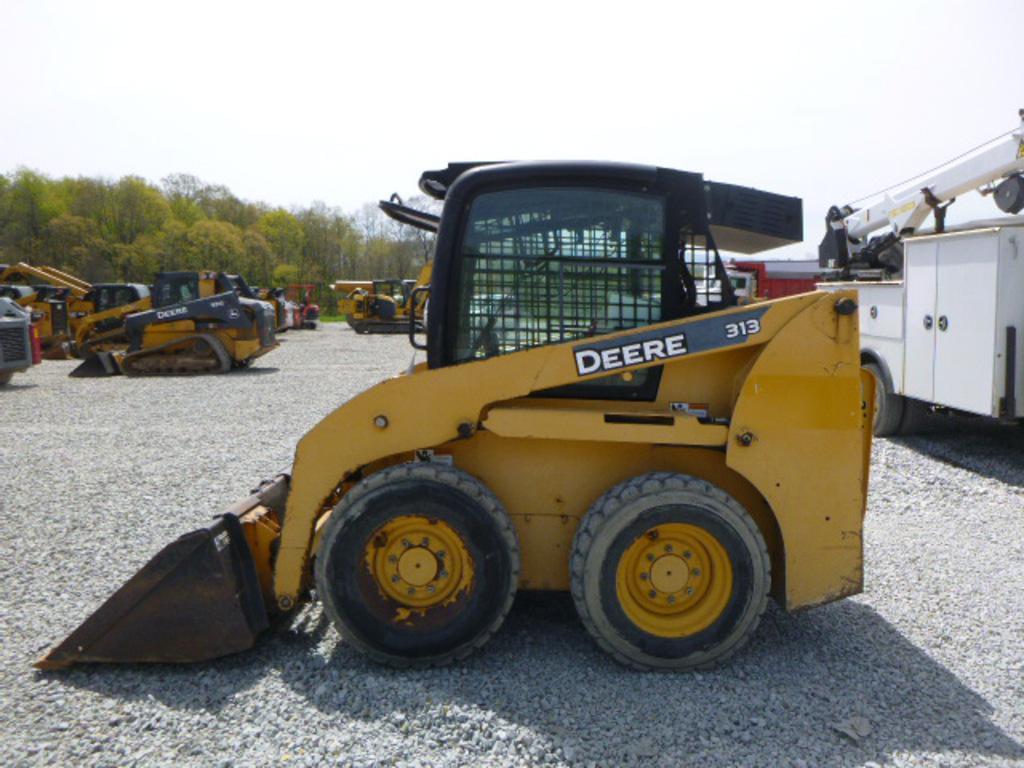 2008 John Deere 313 Construction Skid Steers for Sale | Tractor Zoom