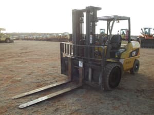SOLD - CAT PD12000 STRAIGHT MAST FORKLIFT, S/N AT28C80009, HOUR METER ...