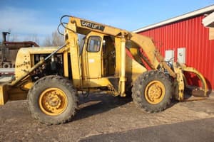 SOLD - 1976 PETTIBONE WHEEL LOADER, DETROIT DIESEL W/ 48 IN FORKS & LOG ...