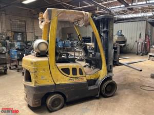SOLD - (1) Hyster 70 LP forklift model S70FT. 6500 lb. capacity, 164 ...