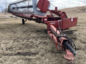 SOLD - 103. Alec Miller - Case IH 8220 p. t. swather - Cando ND - 701 ...