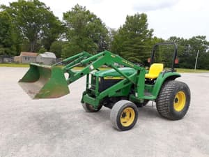 SOLD - 10AM RING #2-John Deere 4 W/460 Loader Tractors with 4,668 Hrs ...