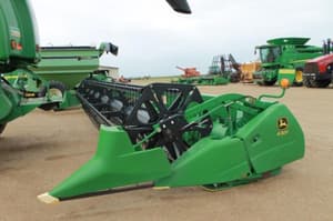 SOLD - 2011 John Deere 630F Lot No. 1641 Harvesting with 60 ft ...