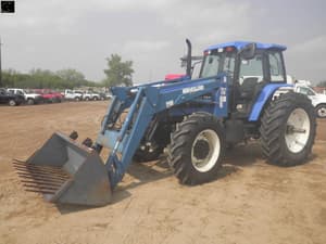 SOLD - 2002 New Holland TM150 Lot No. 1132 Tractors with 3,751 Hrs ...