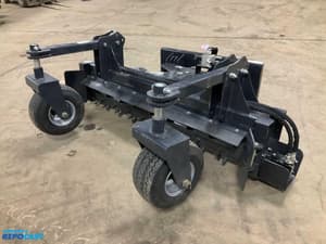SOLD - New LandHonor Model PR-12-72W Power Rake Soil Conditioner Skid ...