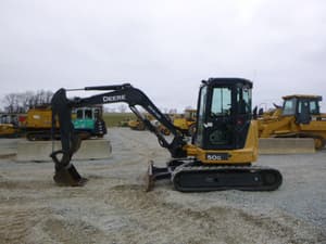 SOLD - 15 John Deere 50 Excavator (QEA 7414) Construction with 1,611 ...