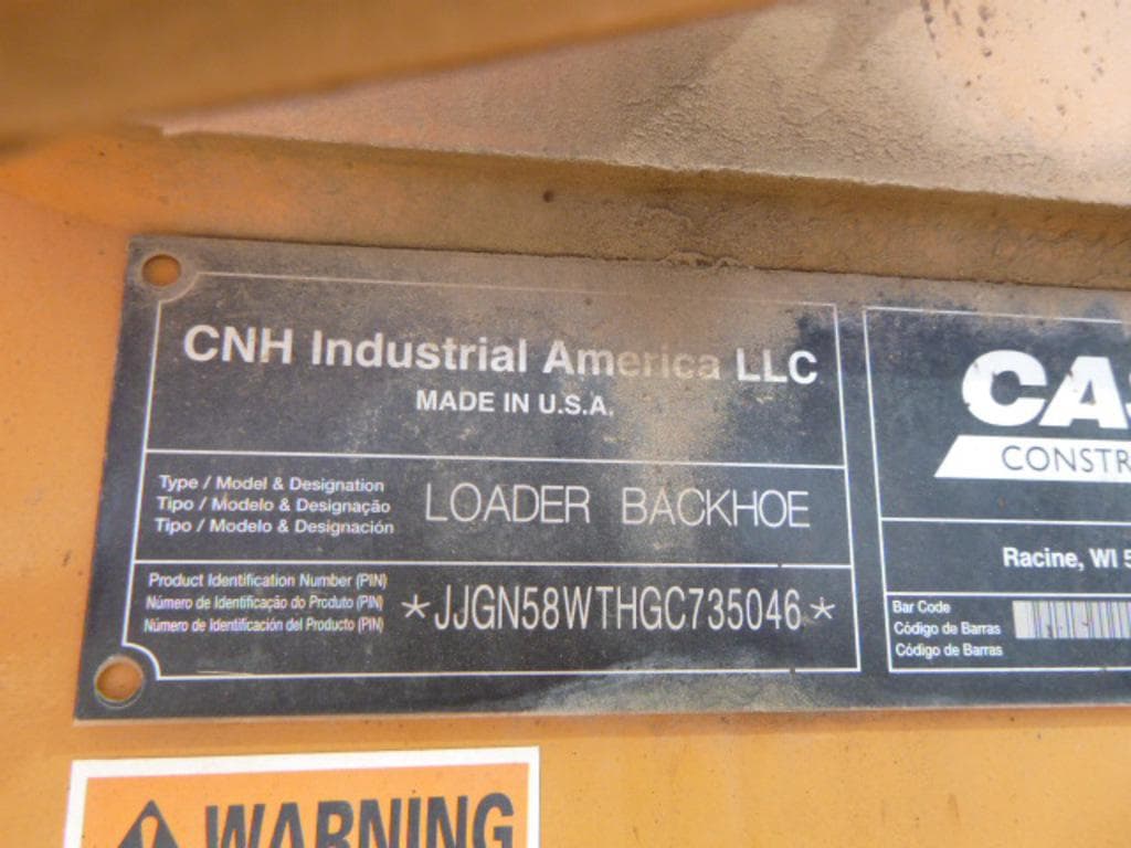 2016 Case 580 Super N Construction Backhoe Loaders for Sale | Tractor Zoom