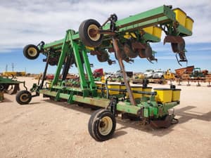 SOLD - 16 Row John Deere 1700 Planter Planting with 16 Rows | Tractor Zoom