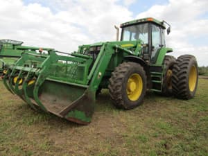 SOLD - 1705. 1998 John Deere Model 7810 MFWD Diesel Tractor, Full ...
