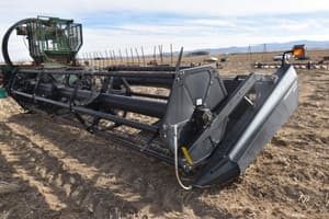 SOLD - 18' MacDon 972 Harvest Header Harvesting with 18 ft | Tractor Zoom