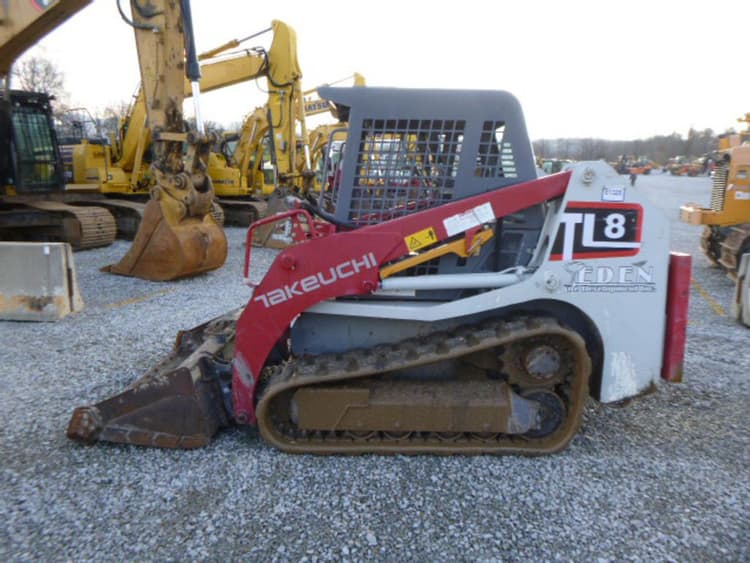 SOLD - 2018 Takeuchi TL8 Construction Compact Track Loaders | Tractor Zoom
