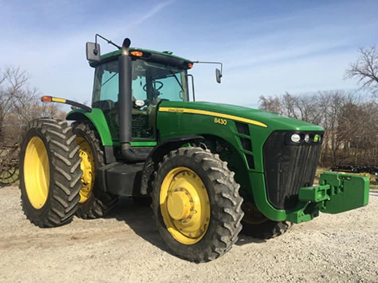SOLD - 2008 John Deere 8430 Tractors 300 to 424 HP | Tractor Zoom