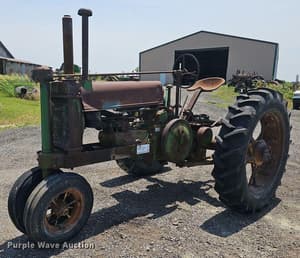 SOLD - 1937 John Deere A Lot No. EF3551 Tractors with 26 HP | Tractor Zoom