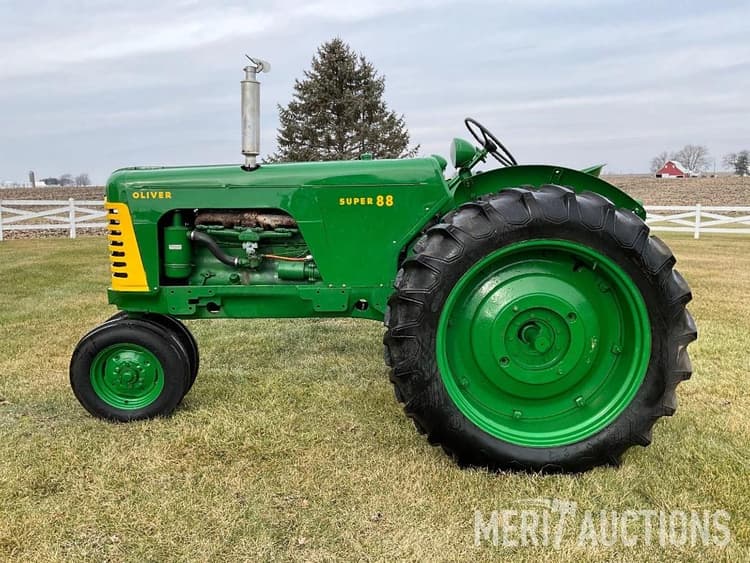 1955 Oliver Super 88 Tractors 40 to 99 HP for Sale | Tractor Zoom