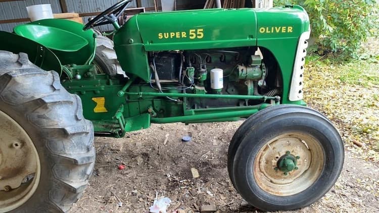 1956 Oliver Super 55 Tractors Less than 40 HP for Sale | Tractor Zoom