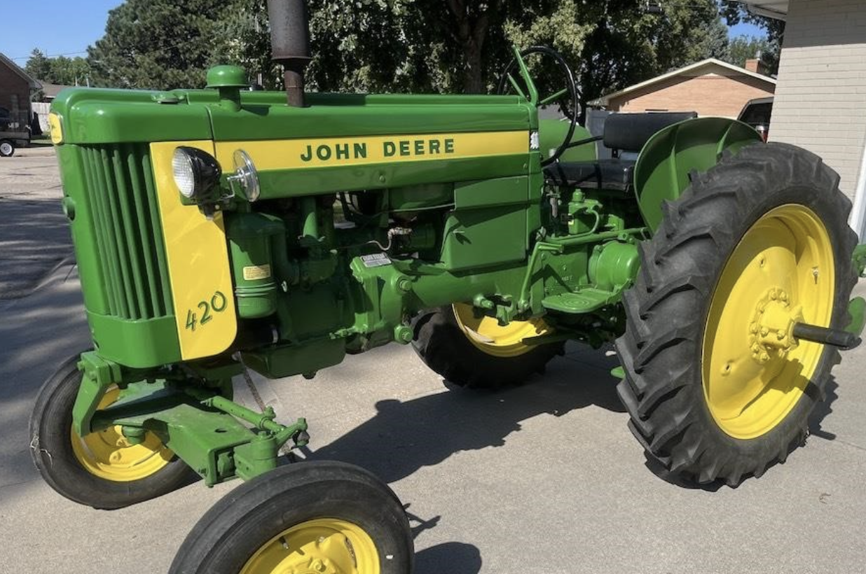 SOLD - 1957 John Deere 420 Tractors with 27 HP | Tractor Zoom