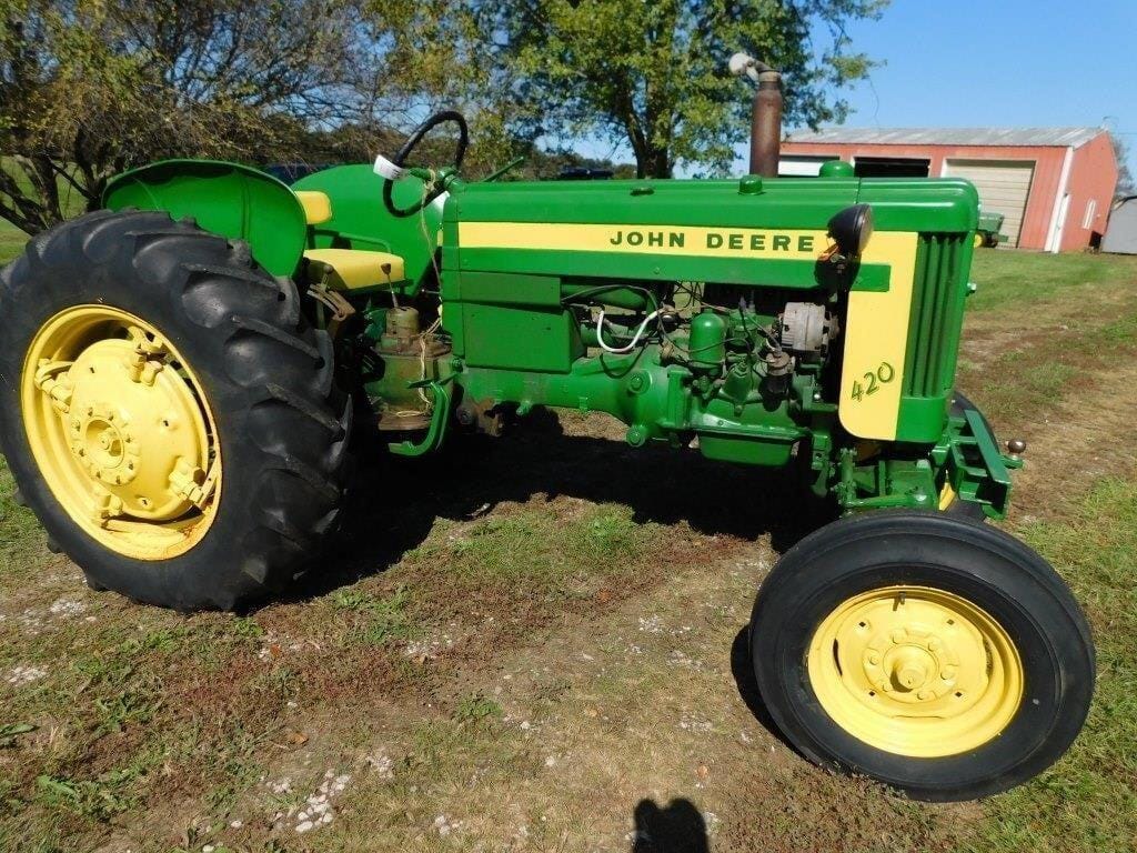 SOLD - 1957 John Deere 420 Lot No. 413 Tractors with 1,459 Hrs ...