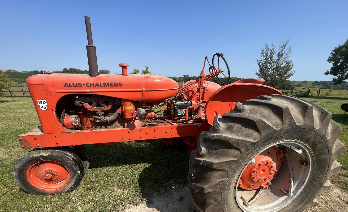 SOLD - 1958 Allis Chalmers WD45 Tractors with 48 HP | Tractor Zoom