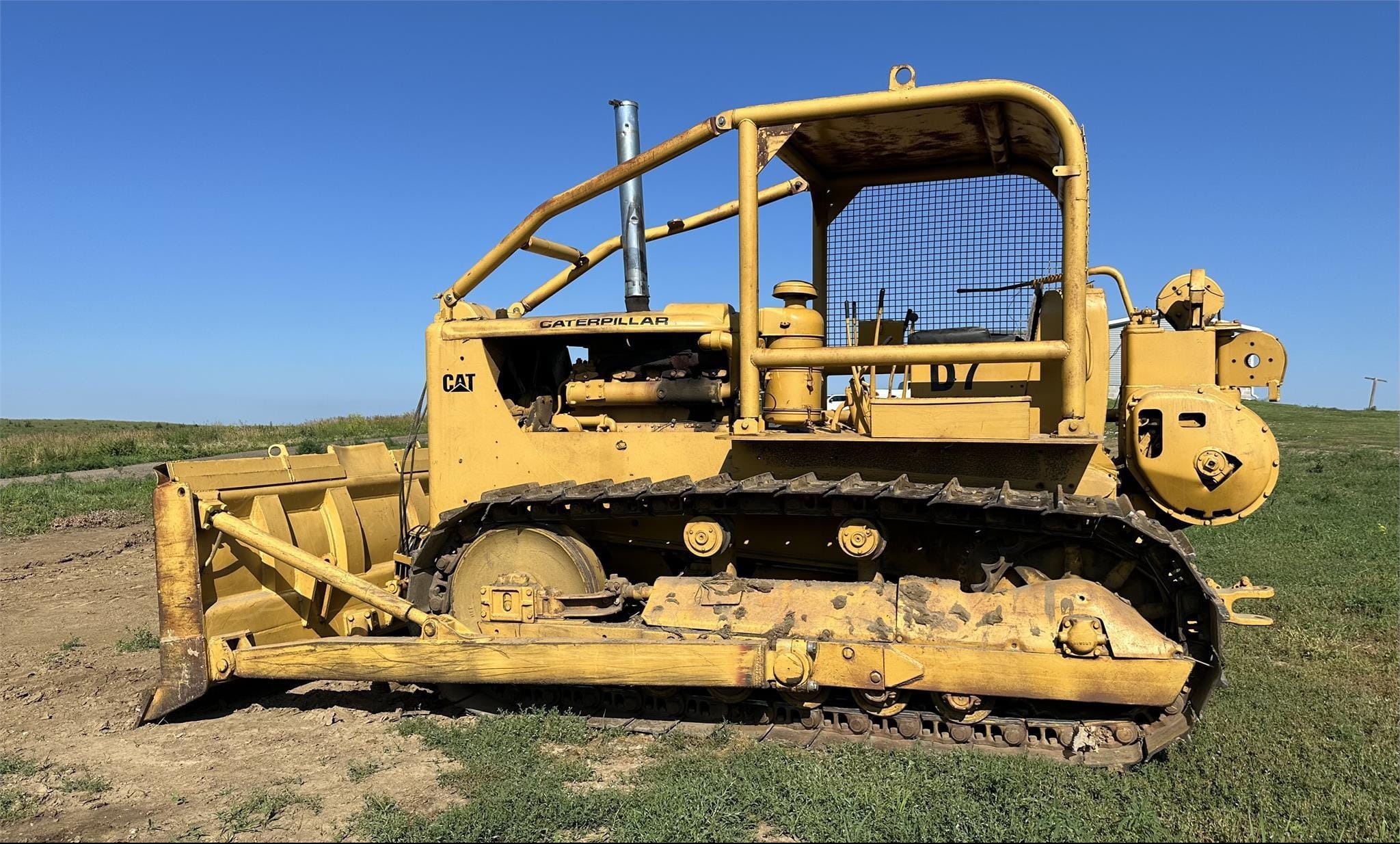 SOLD - 1958 Caterpillar D7 Lot No. 9863 Construction with --- Hrs ...