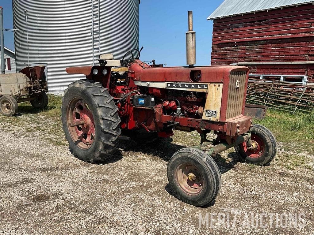 1965 Farmall 706 Lot No. 5052 Tractors For Sale with 8,437 Hrs ...