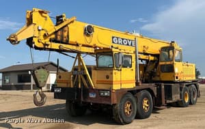 SOLD - 1971 Grove TM600 Lot No. LR9424 Construction with --- Hrs ...