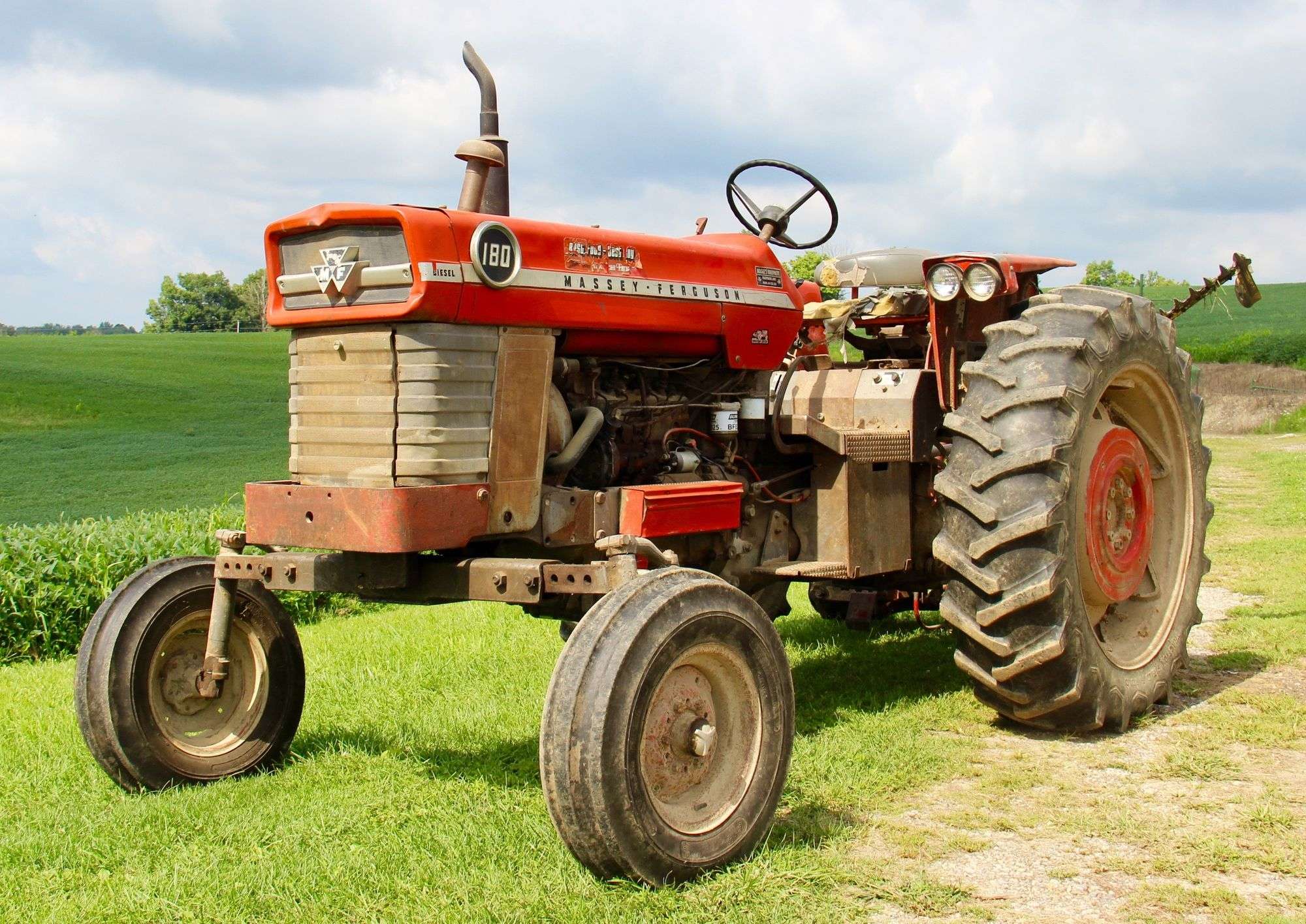 SOLD - 1972 Massey Ferguson 180 Tractors with 71 HP | Tractor Zoom