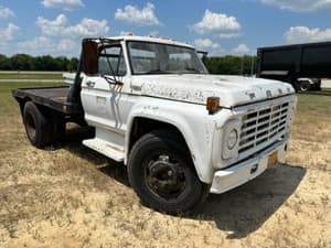 SOLD - 1973 Ford F600 Flat Bed Truck Vin F70EVR73699 Other Equipment ...