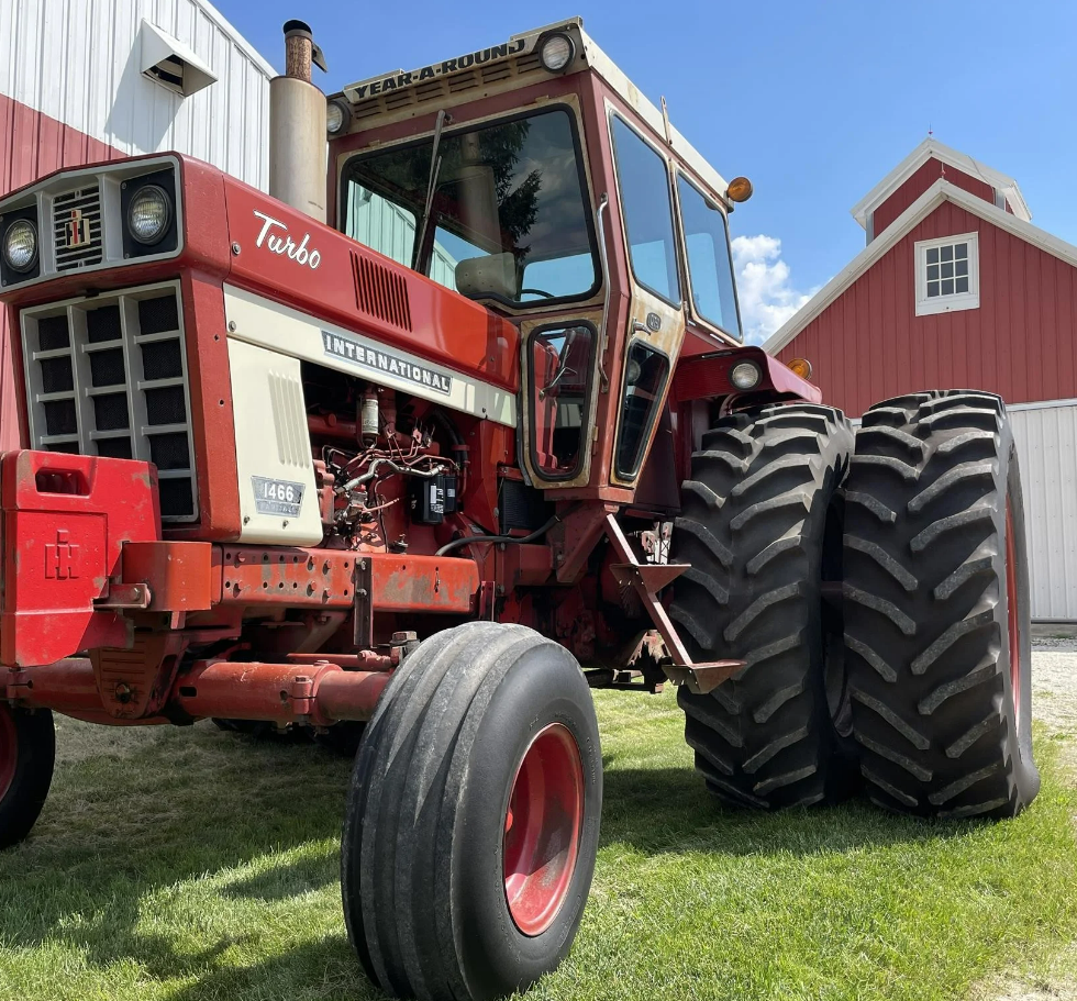 SOLD - 1974 International Harvester 1466 Tractors with 3,691 Hrs ...