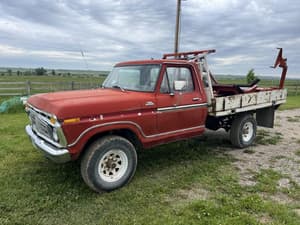 SOLD - 1977 Ford F-250 Ranger 4x4 w/ Deweze bale bed Other Equipment ...