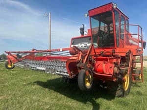 SOLD - 1977 Massey Ferguson 750 Lot No. 37 Combines with --- Hrs ...