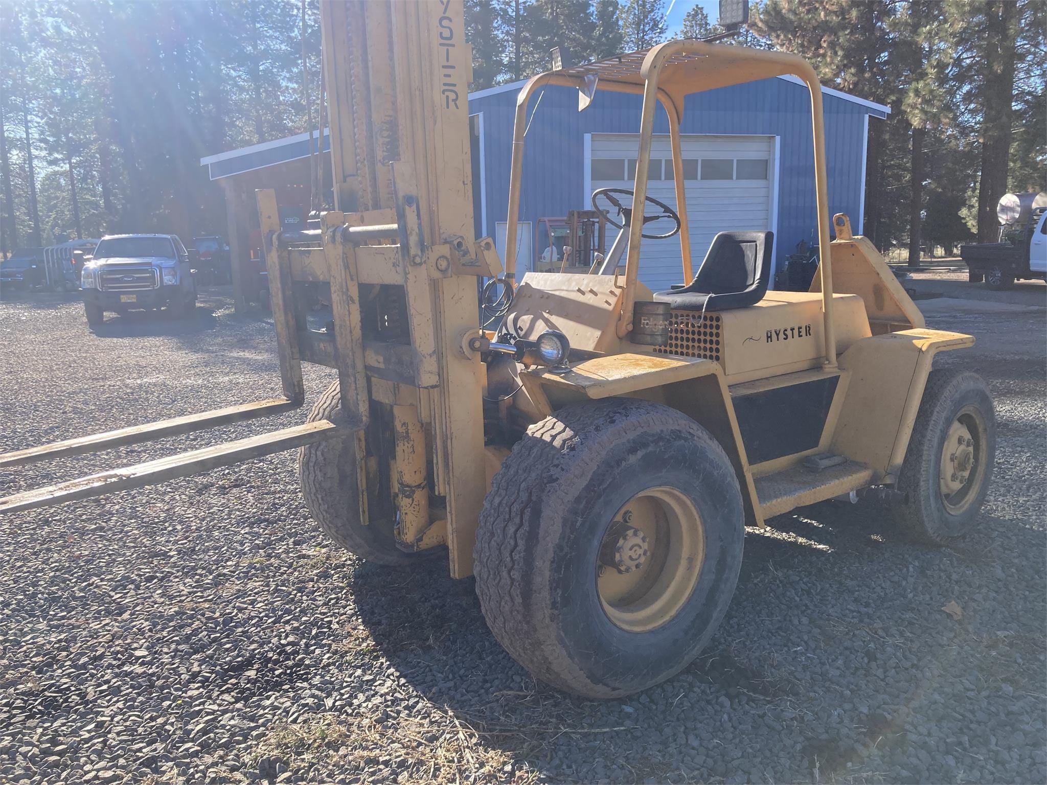 SOLD - 1979 Hyster P60A Construction with 479 Hrs | Tractor Zoom