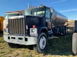 SOLD - 1980 GMC General tank truck - Merit tank body 4350G. aluminum ...