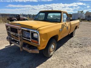 SOLD - 1981 Dodge D150 Lot No. 7957 Other Equipment with 53,644 mi | Tractor Zoom