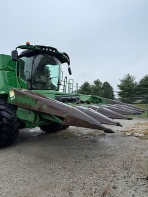 SOLD - 1981 John Deere 643 Stock No. 233840 Harvesting with 6 Rows ...