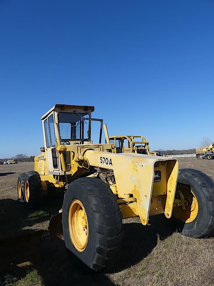 1982 John Deere 570A Construction Motor Graders for Sale | Tractor Zoom