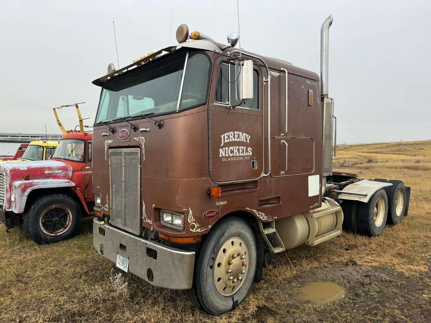 SOLD - 1982 Peterbilt 362 Lot No. 1310 Other Equipment with 1,209 mi ...