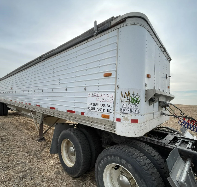 SOLD - 1982 Timpte 42 Ag Trailers with 42 Ft | Tractor Zoom