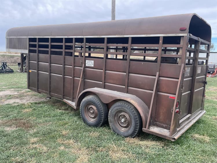1982 Travalong 6x16 Ag Trailers Livestock Trailers for Sale | Tractor Zoom
