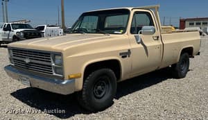 SOLD - 1983 Chevrolet C20 Lot No. NL9985 Other Equipment with 78,515 mi ...