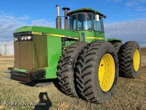 SOLD - 1983 John Deere 8850 4WD tractor Tractors with 3,510 Hrs ...