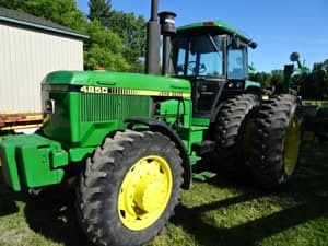 SOLD - 1984 JD 4850 MFWD TRACTOR Tractors with 10,800 Hrs | Tractor Zoom