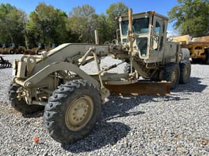 SOLD - 1985 CAT 130G MILITARY Motor Grader Construction with --- Hrs ...