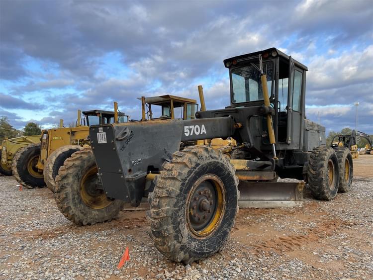 1986 John Deere 570A Construction Motor Graders for Sale | Tractor Zoom