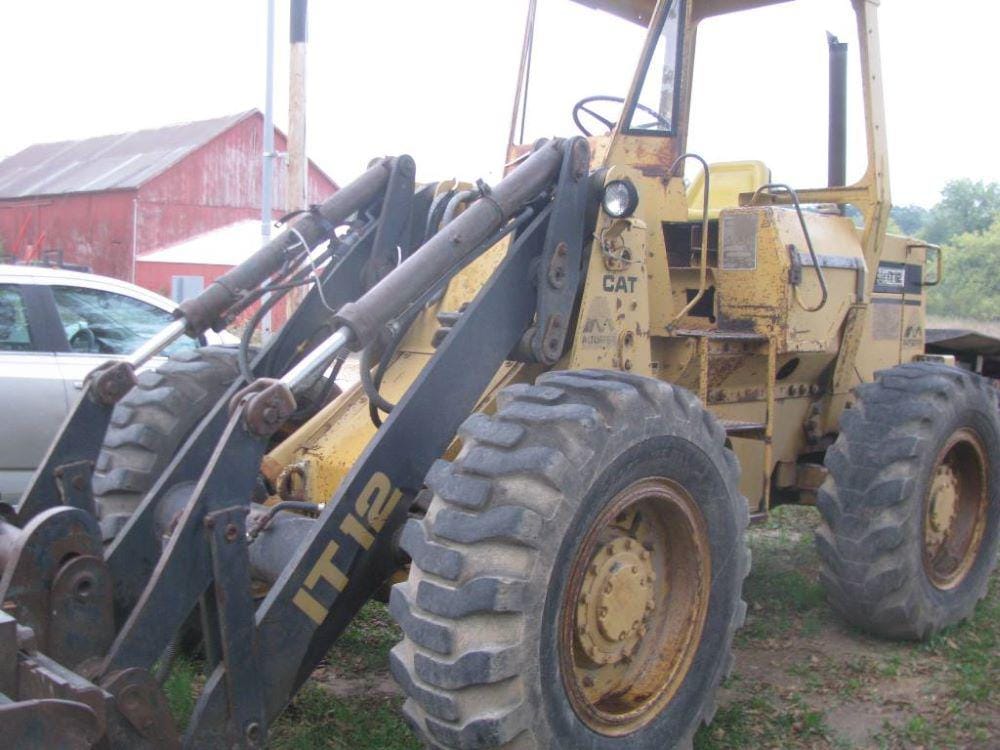 SOLD - 1987 CAT IT12 Loader (ED3716) Construction with --- Hrs ...
